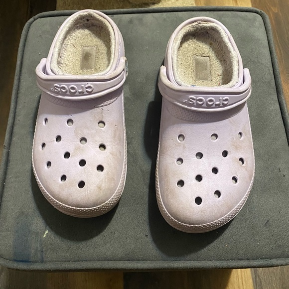 CROCS | Shoes | Fuzzy Crocs | Poshmark